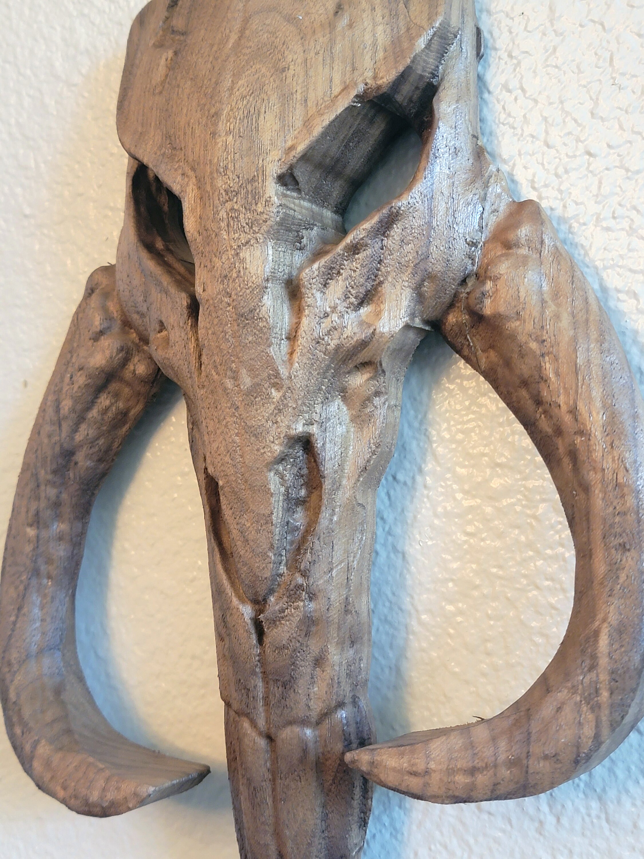 Mythosaur Skull Wall Art: Solid Hardwood Star Wars Decor - Etsy