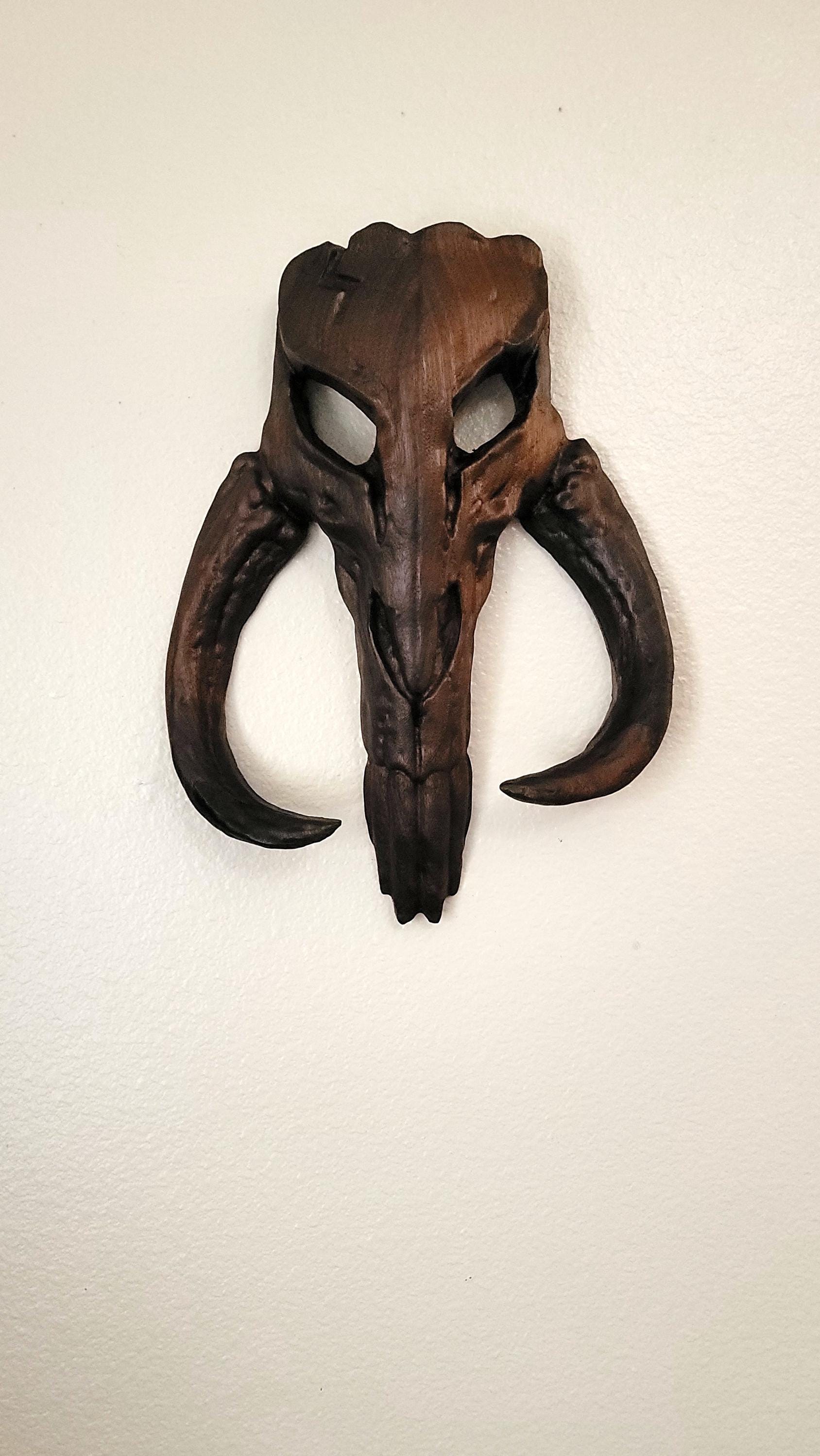 Mythosaur Skull Wall Art: Solid Hardwood Star Wars Decor - Etsy