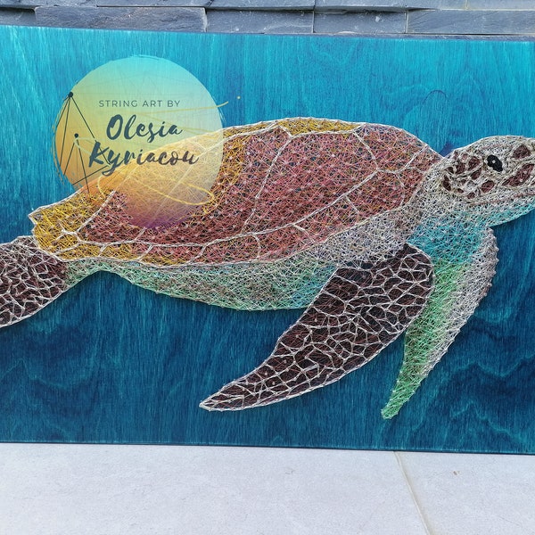 Turtle String Art - Etsy