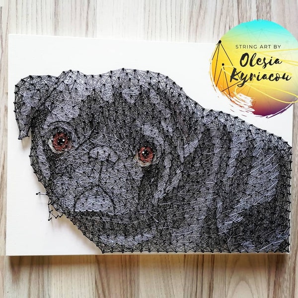 Dog String Art - Etsy