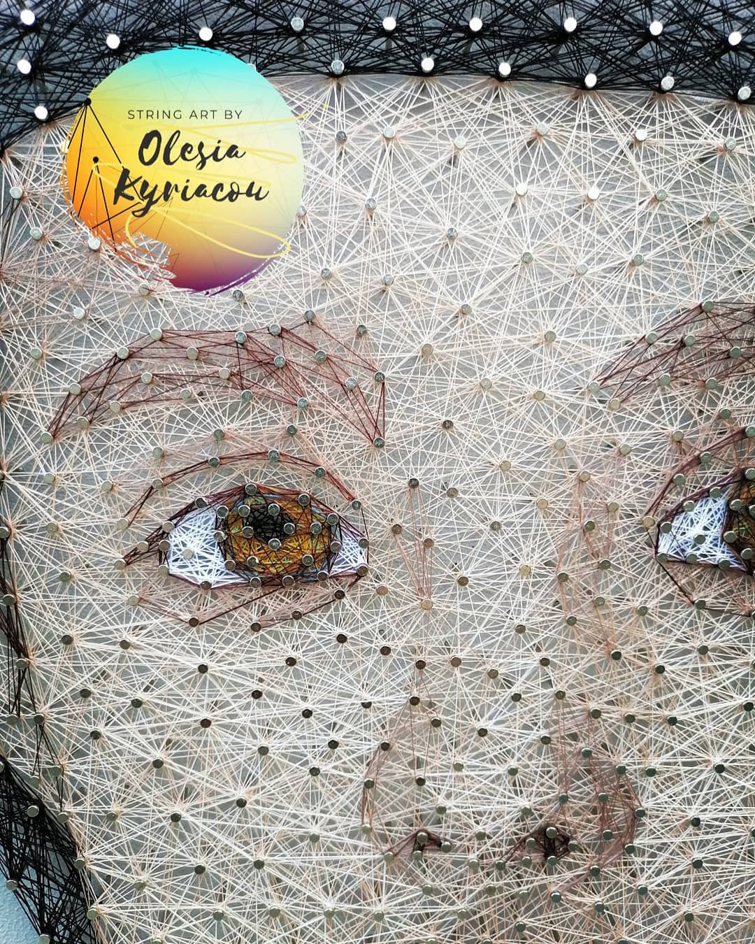 String Art Portrait From Photoportrait Artmade to - Etsy