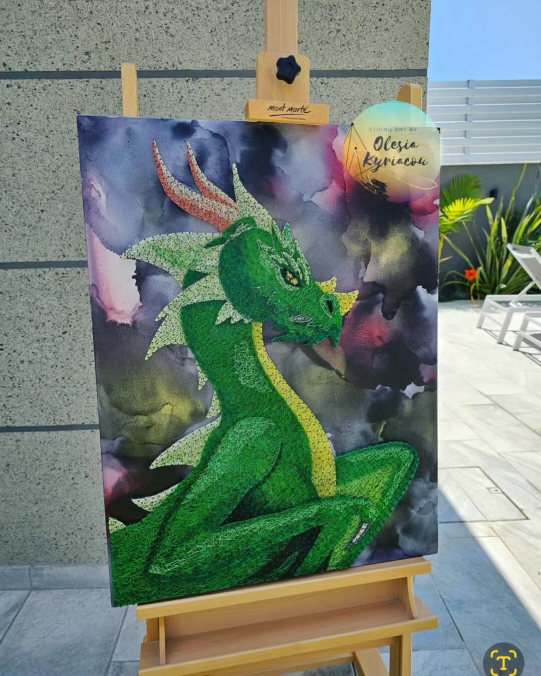 Wire String Art Dragon, Dragon Art,fantasy Art,fantasy Creatures ...