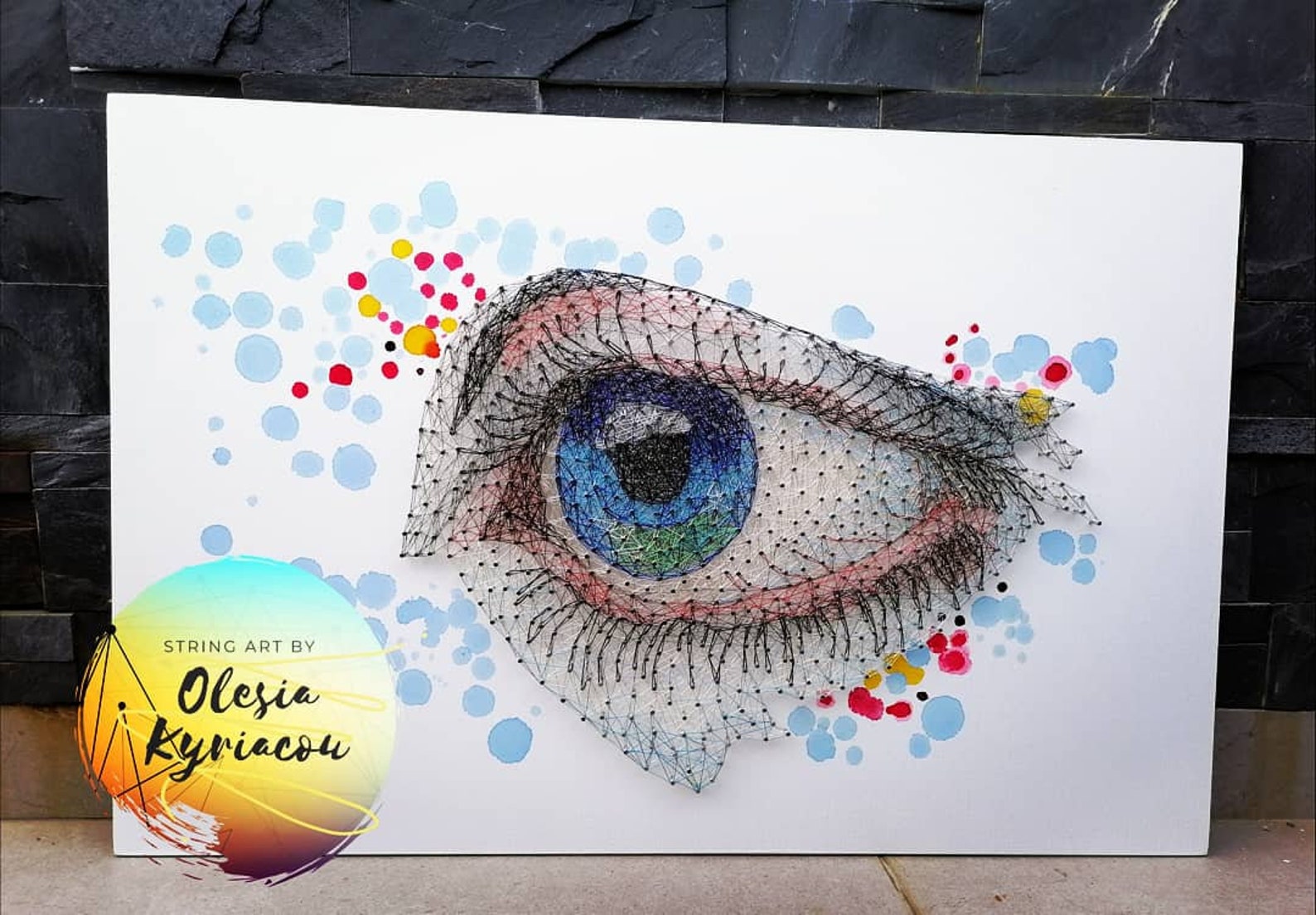 Wire String Art Eye Wire Art Eye Art Eye Eye Decor Eye - Etsy