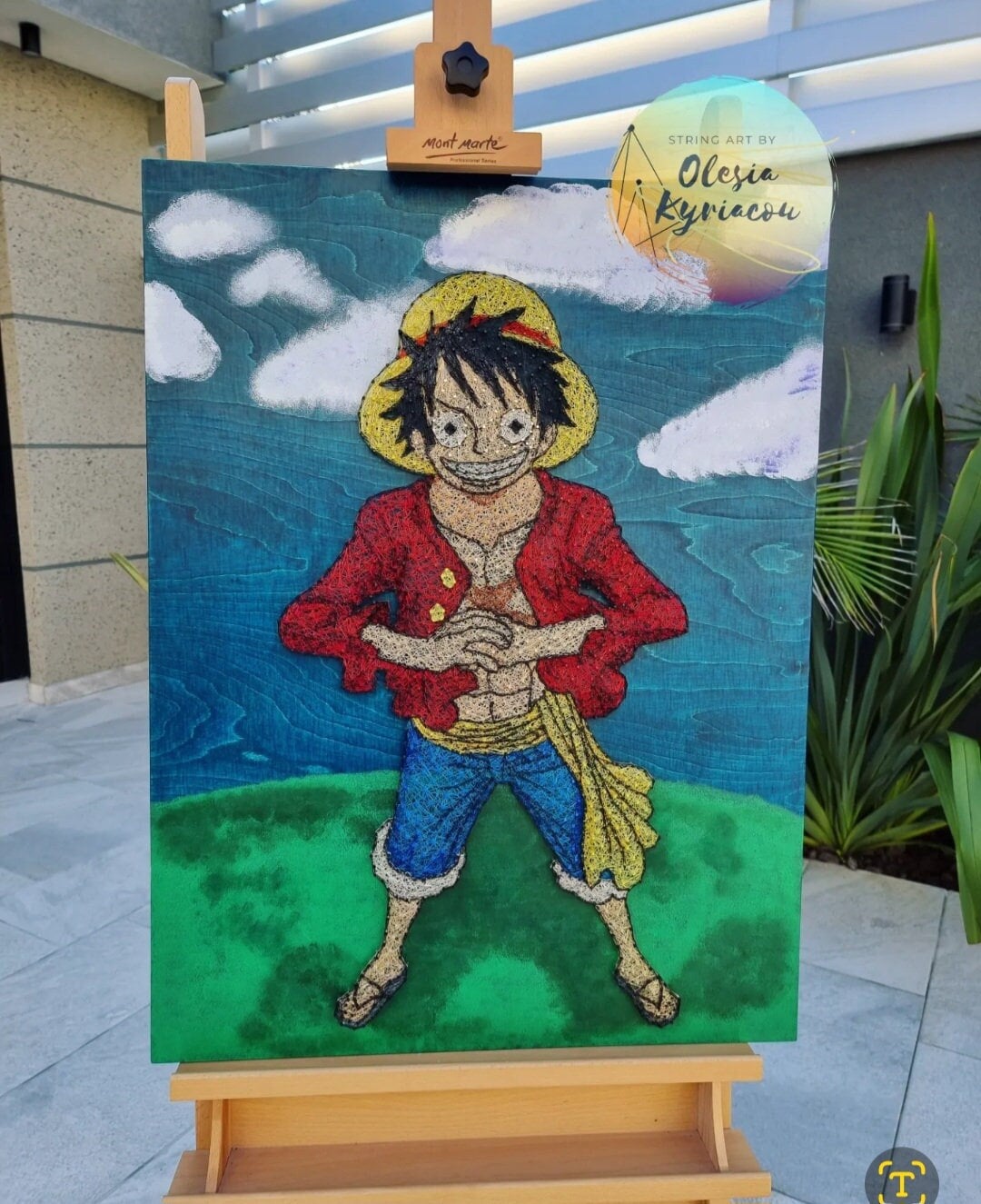 Wire String Art Luffy One Piece Artanime Art One - Etsy