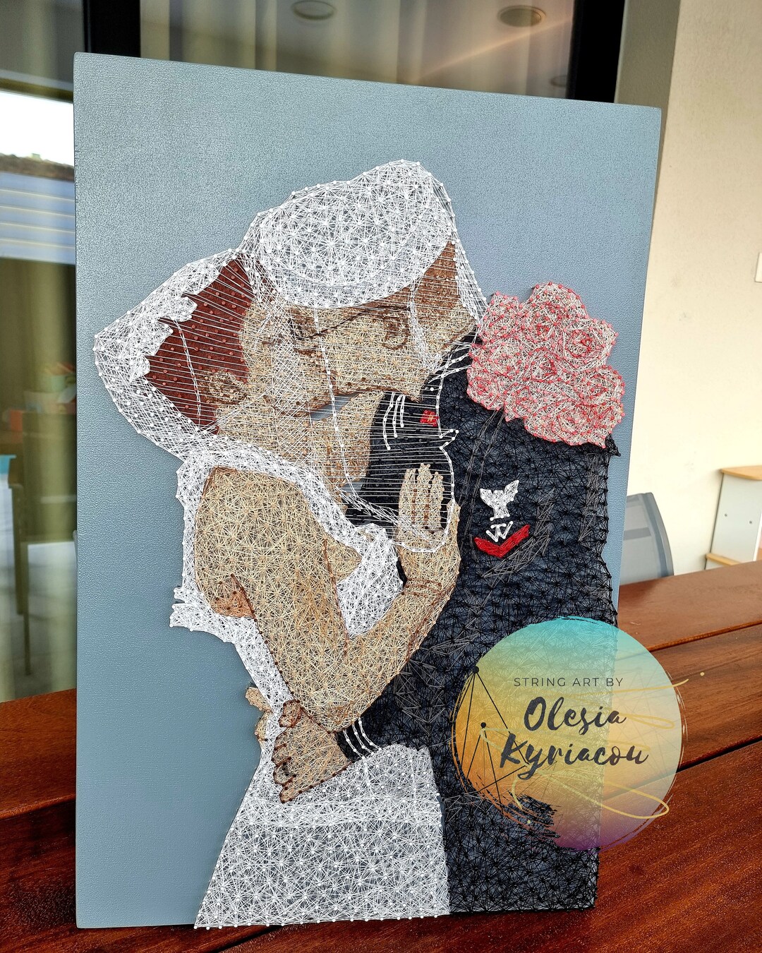 Custom String Art Portrait,marine Unique Gifts, Art Portraits ...