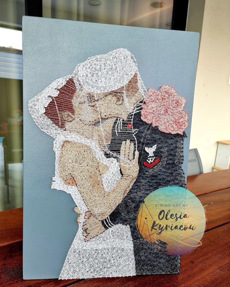Custom String Art Portraitmarine Unique Gifts Art Portraits - Etsy