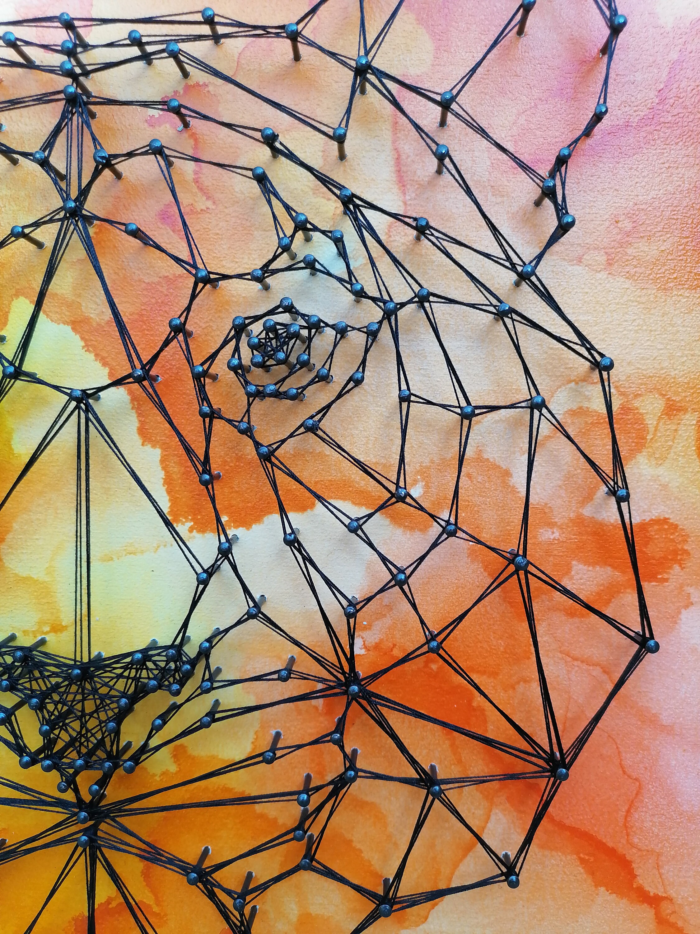 String Art Tiger, Tiger Decor, Nursery Animals, Nursery Art Decor ...