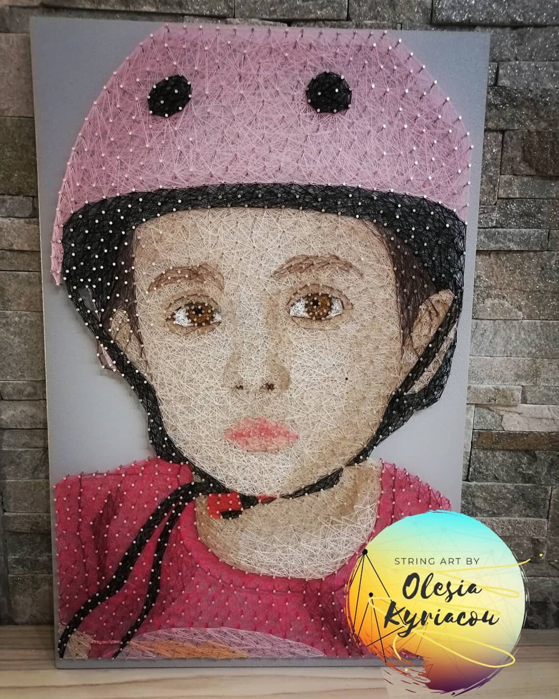 String Art Portrait From Photoportrait Artmade to - Etsy