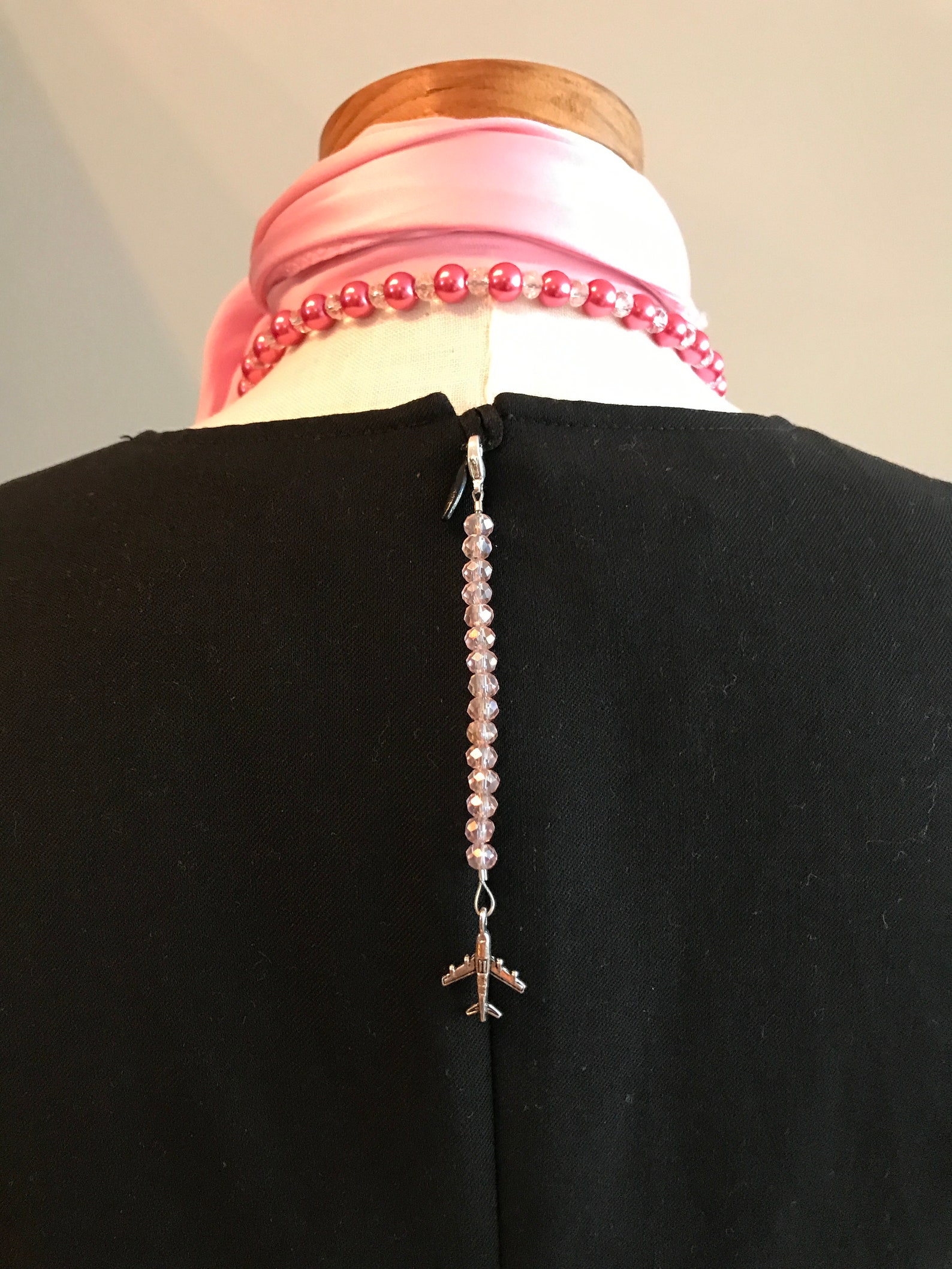 Flight Attendant Pink Dress Pulls Decorative Zipper Pulls - Etsy