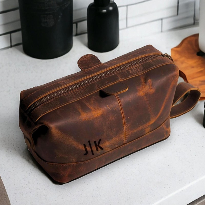 Leather Dopp Kit - Etsy