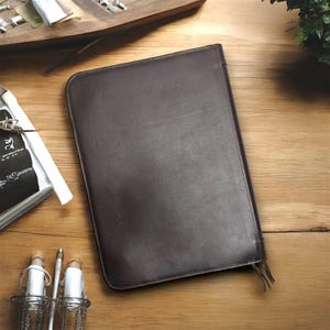 Personalized Leather Portfolio, Custom Padfolio, Graduation Gift ...