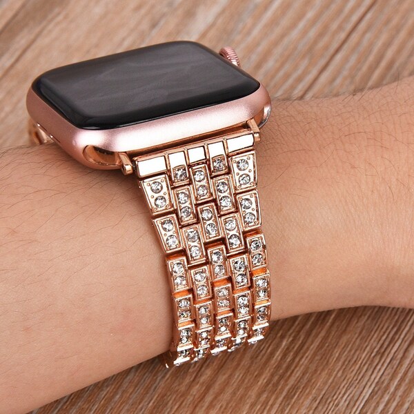Iced Out Apple Watch Band - Etsy