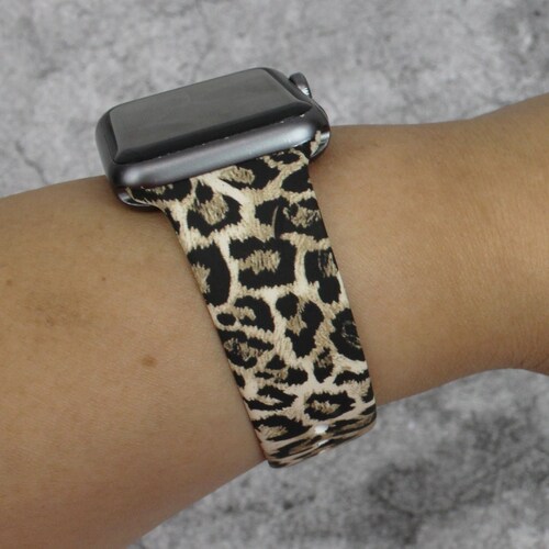 The Leopard Collection Silicone Watch Band | Etsy