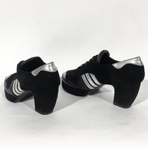 Vintage 1970s GLAM ROCK N' ROLLERS Custom Made Suede Platform 40s ...