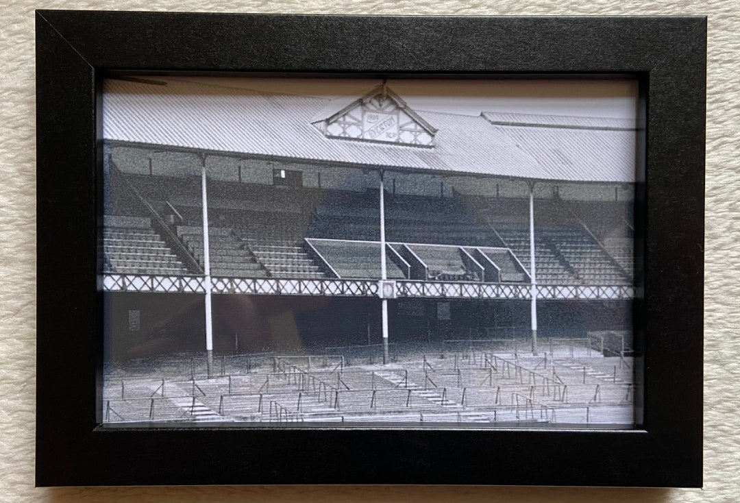 Goodison Park Everton Fc Vintage Old Main Stand Picture Print Framed ...
