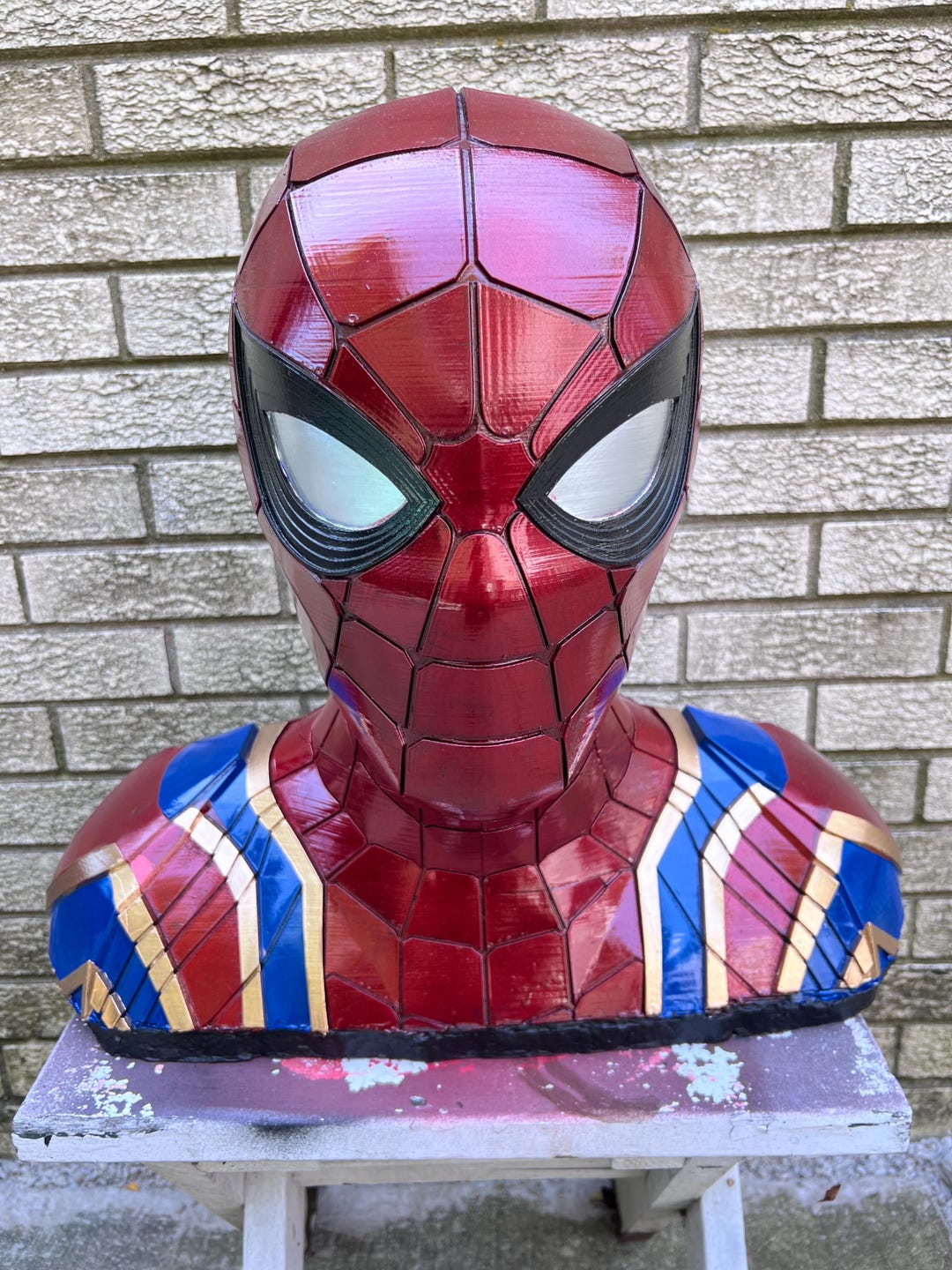 Life Size Spider-man Bust - Etsy