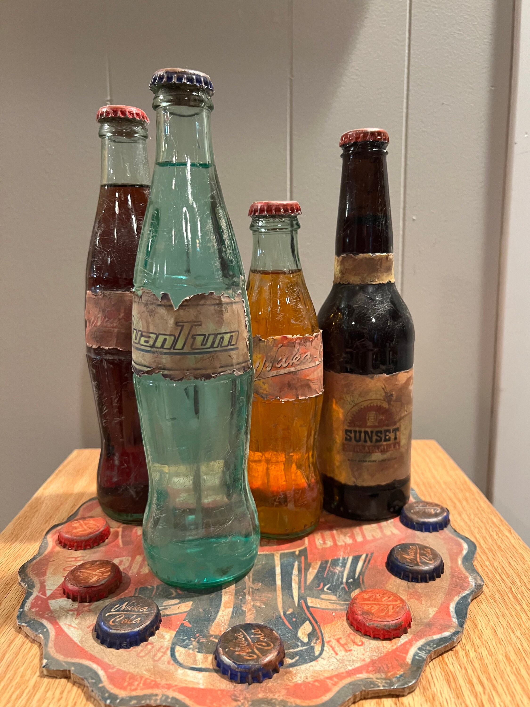 Fallout Nuka Cola Display Bottles - Etsy