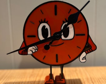 Miss Minutes Figure, TVA Clock, Desk Prop Figurine, 6 Inches Tall - Etsy