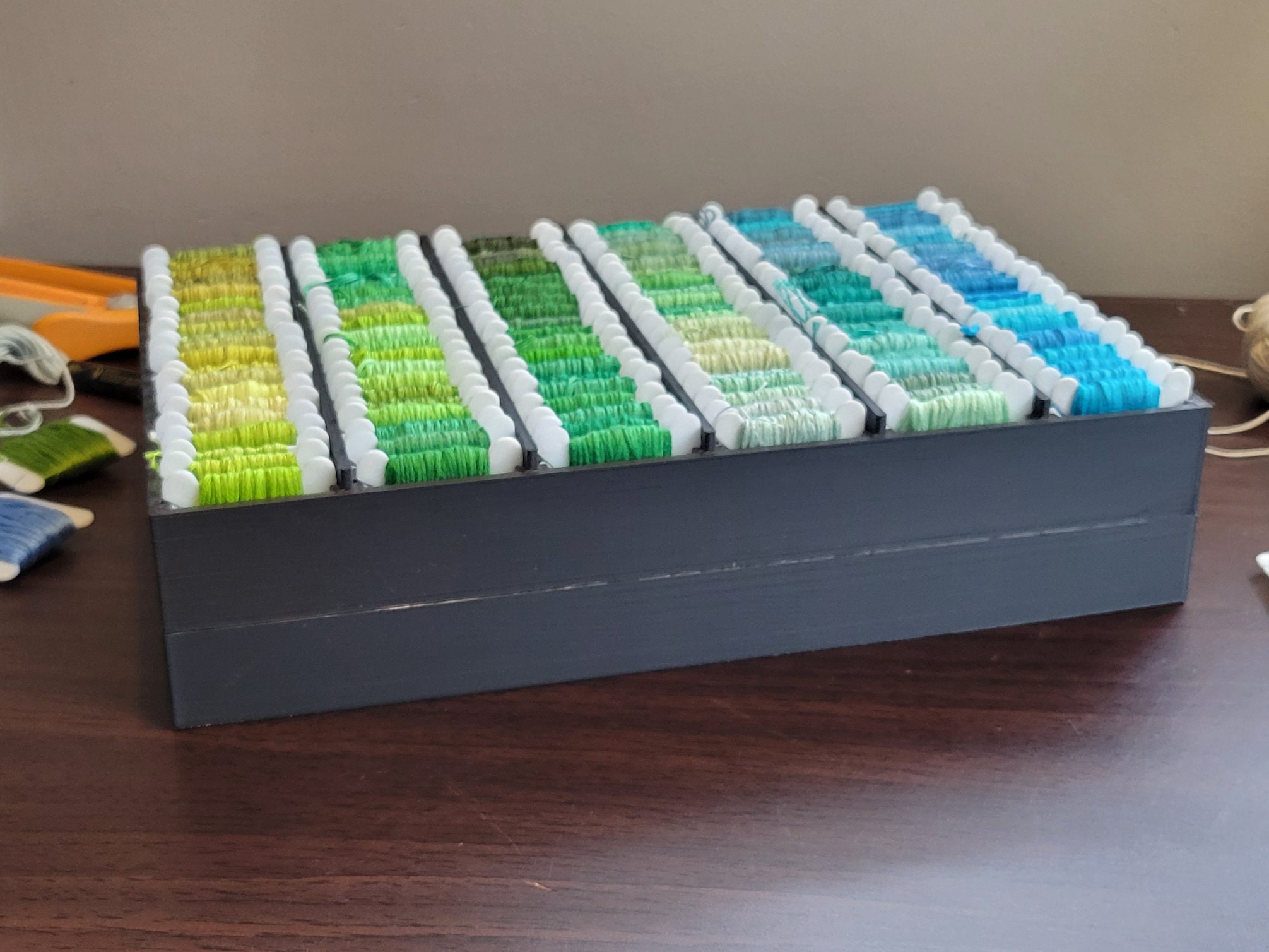 3D Printable Thread Bobbin Organizer - Instant Download STL File - Etsy