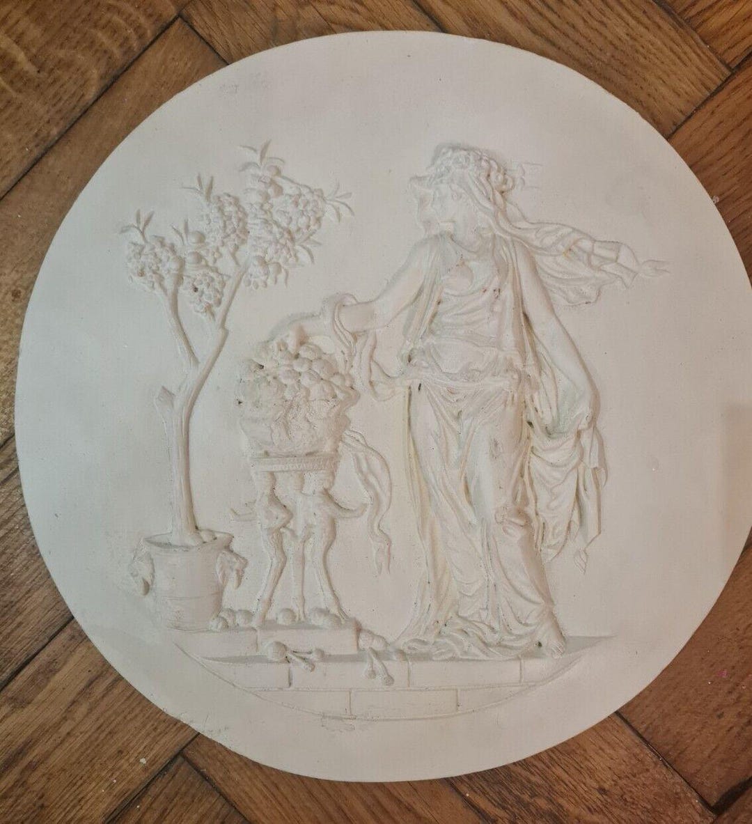 Rare Antique Vintage Plaster Relief Plaque Antique Possibly Grand Tour ...