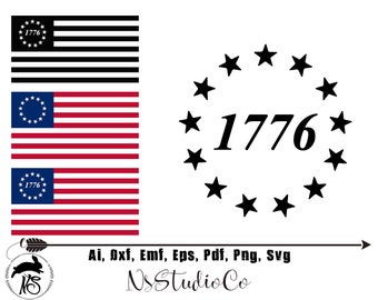 1776 svg | Etsy