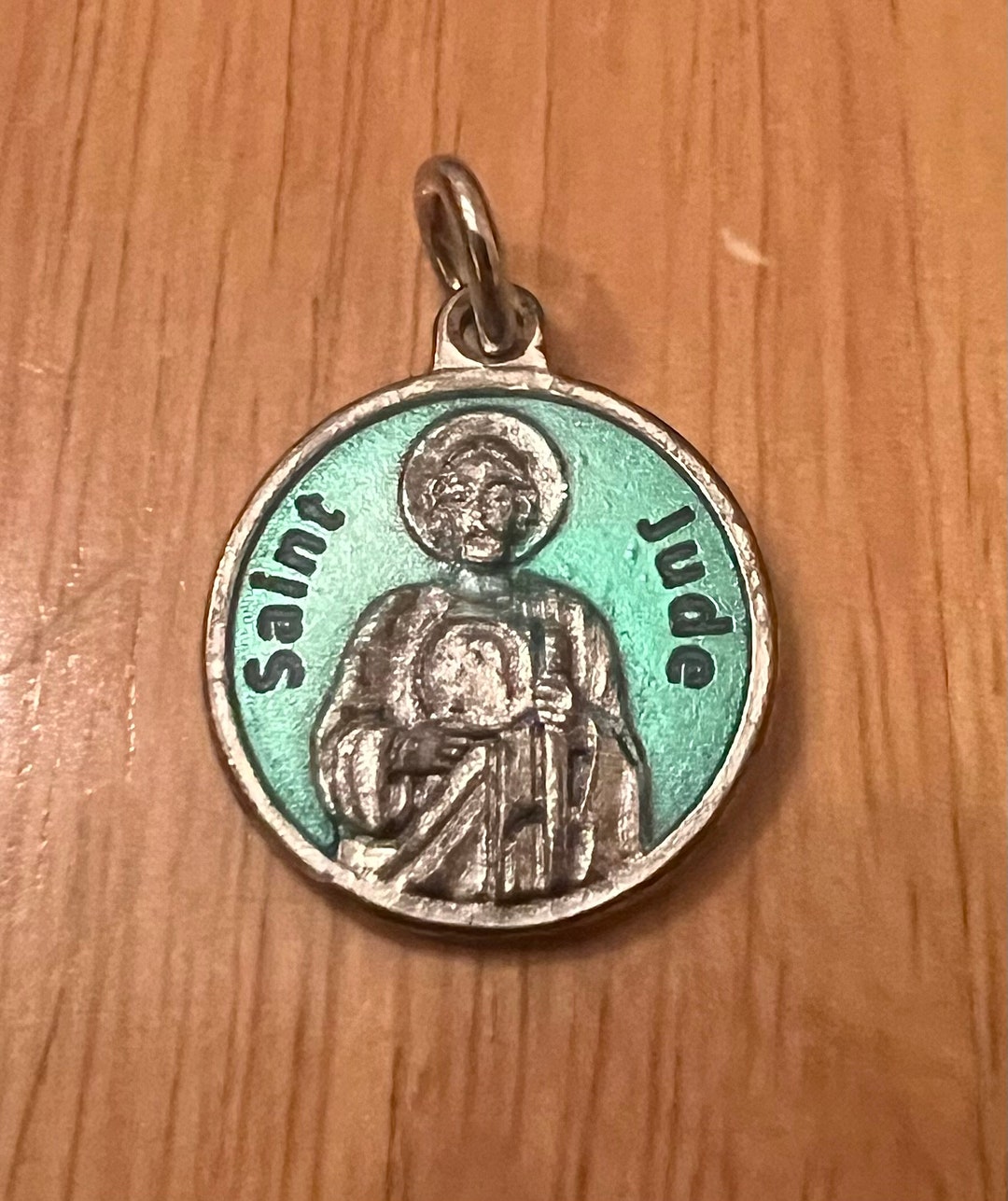 Vintage St Jude Medal - Etsy