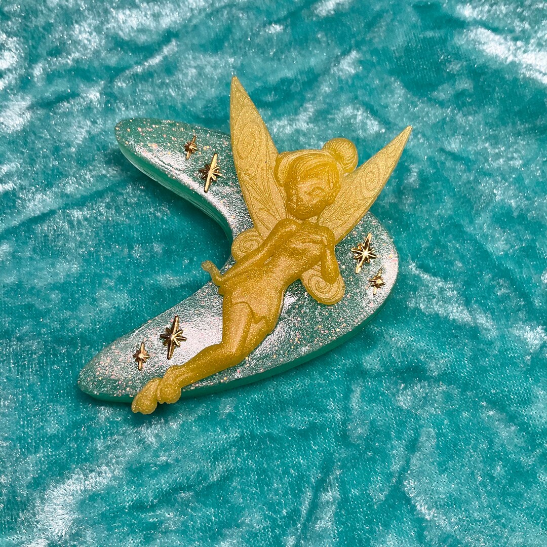 Tinker Belle Atomic Boomerang Vintage Style Brooch - Etsy