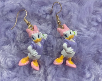 Daisy Duck Earrings - Etsy