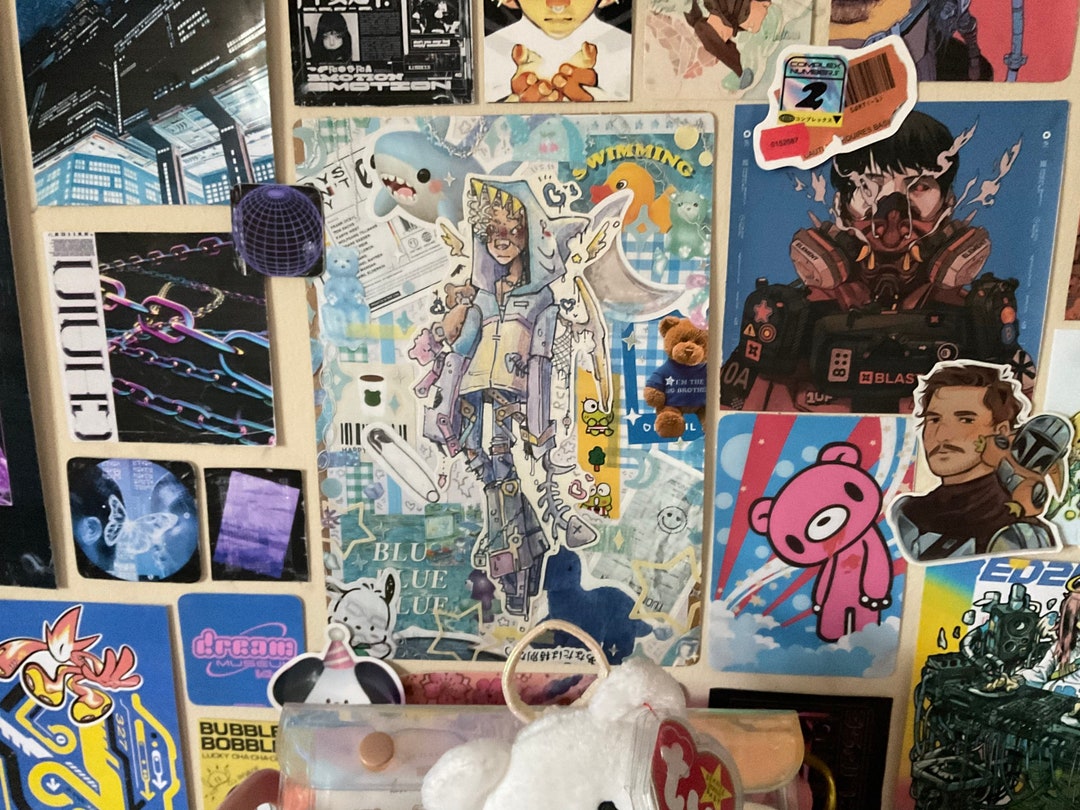 LIMITED EDITION!! Shark Boy Blu A5 Matt Print Print + Free Stickers - Etsy