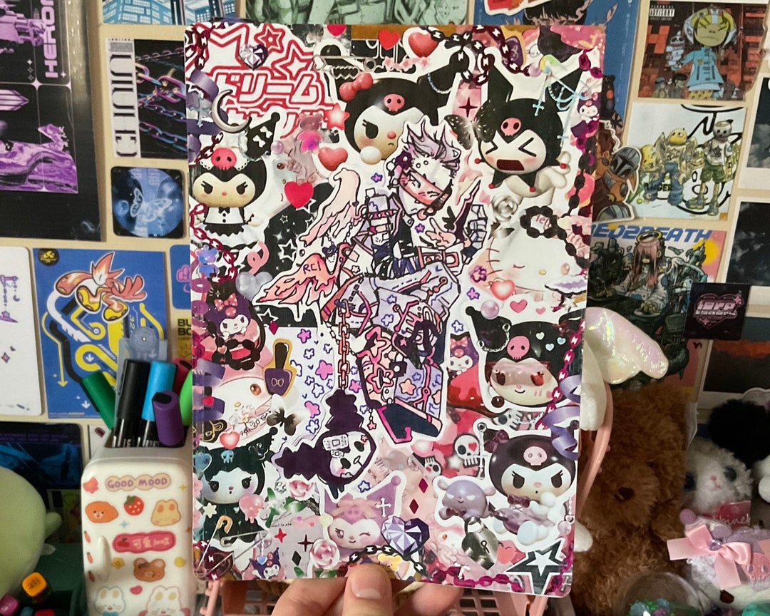 LIMITED Editionpurple Pink Lidia A5 Matt Print Print Free Stickers - Etsy