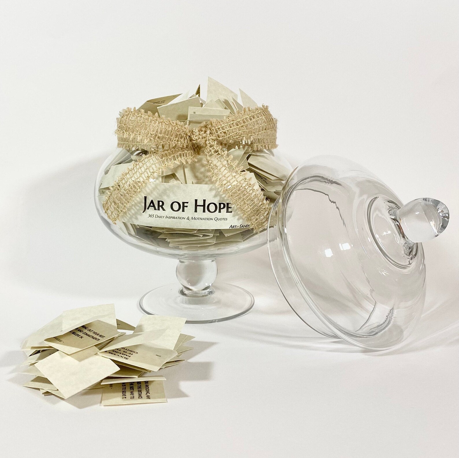 JAR OF HOPE - Luxurious 365 Daily Quotes / Affirmations for Inspiration ...
