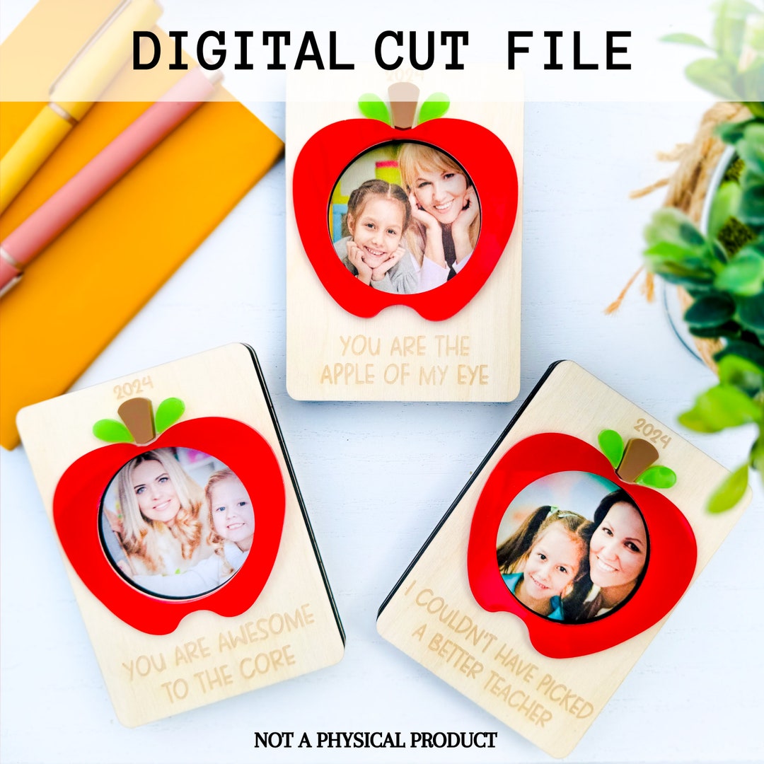 Teacher Appreciation Frame SVG Digital File - Etsy