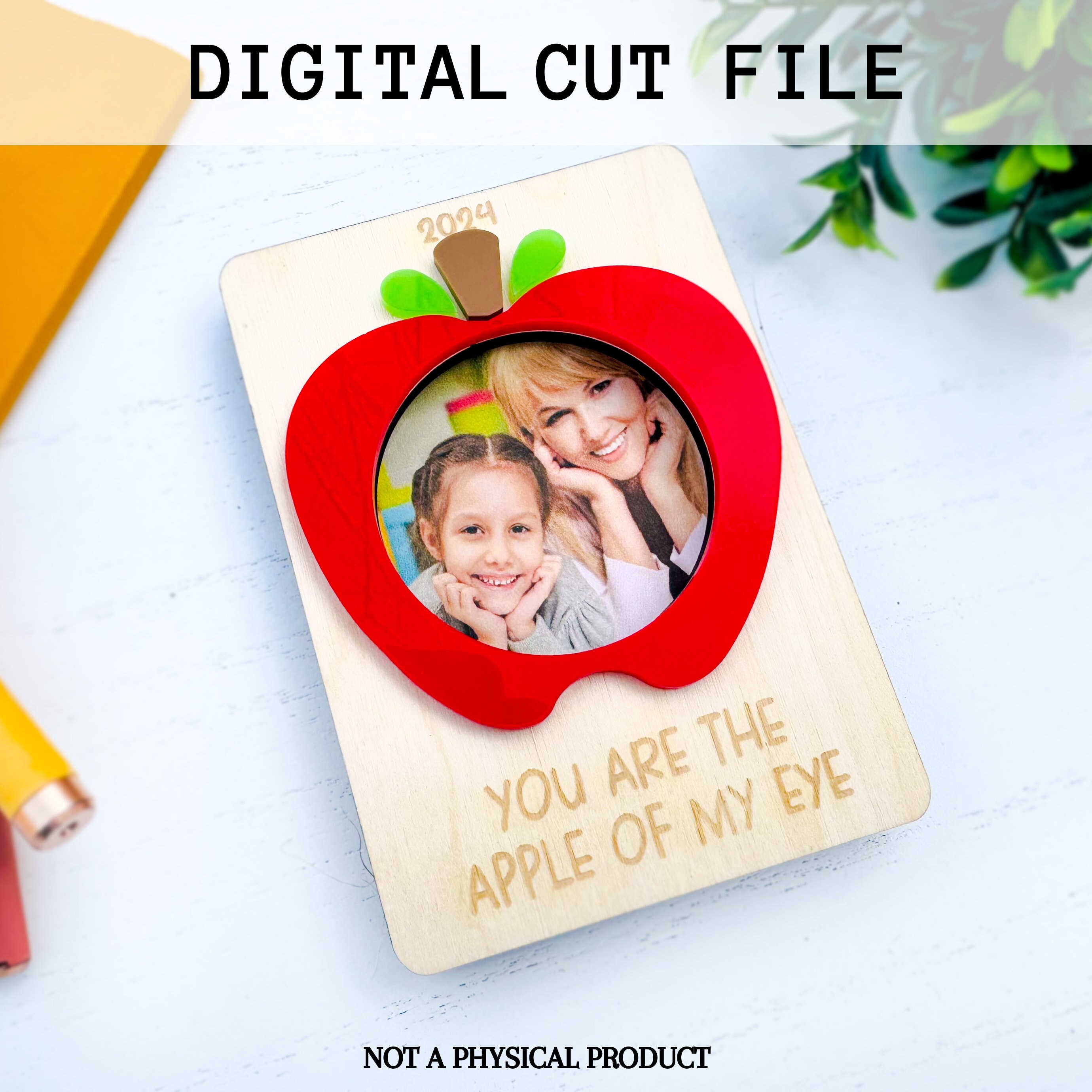 Teacher Appreciation Frame SVG Digital File - Etsy