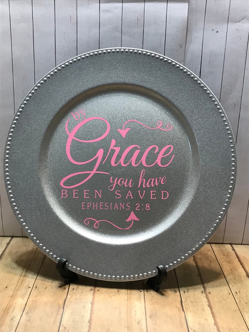 Personalized Charger Plate - Etsy