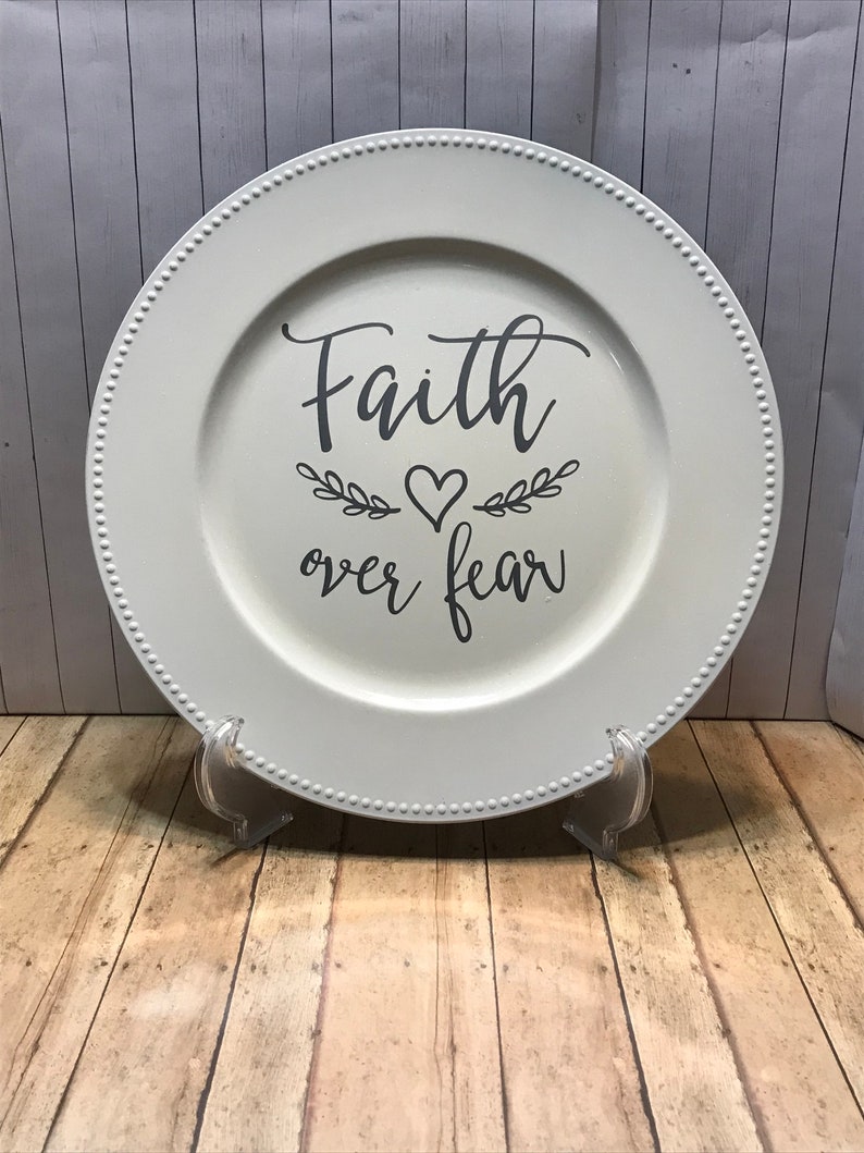 Personalized Charger Plate - Etsy