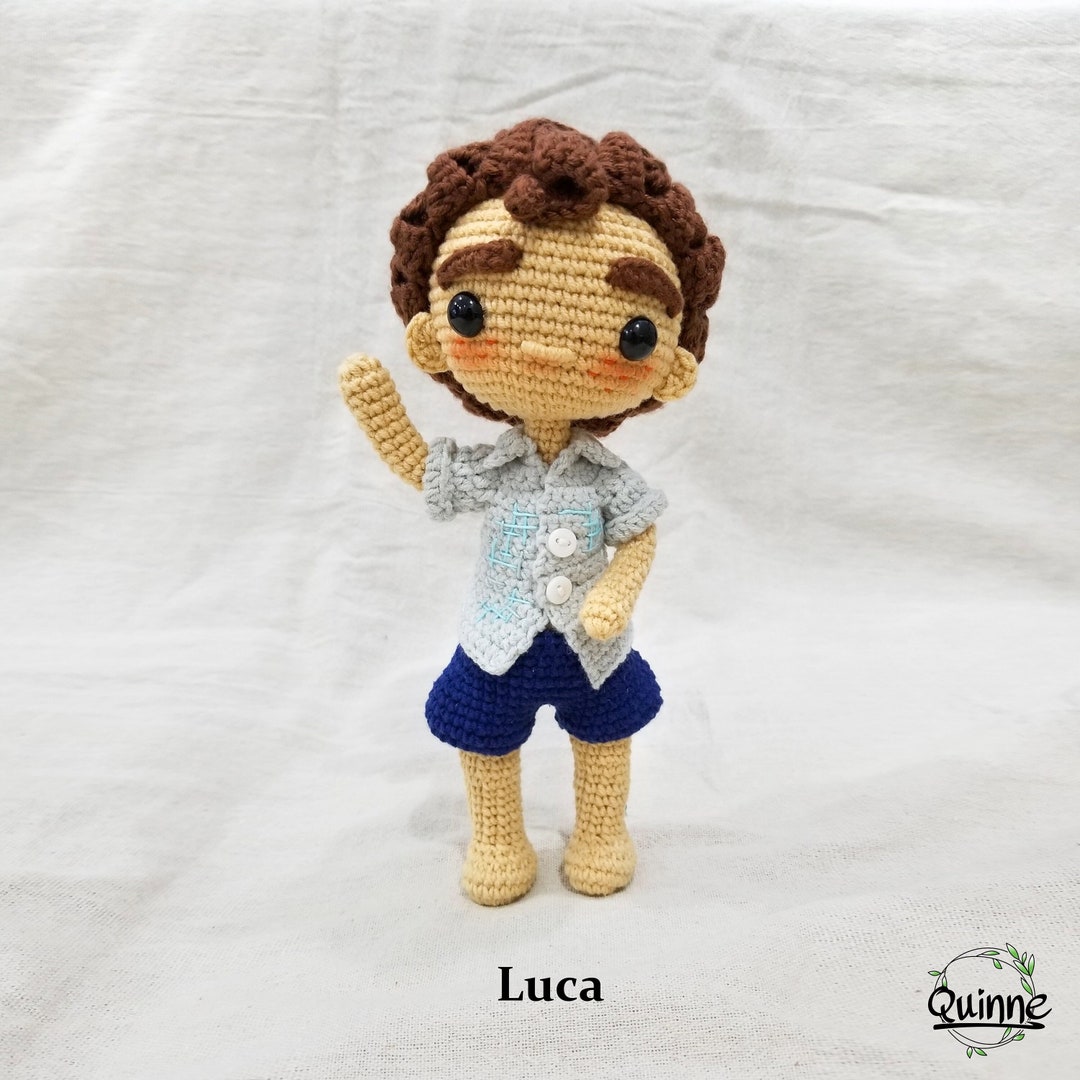 Luca Pattern Crochet - Amigurumi Doll Crochet Pattern - Tutorial ...