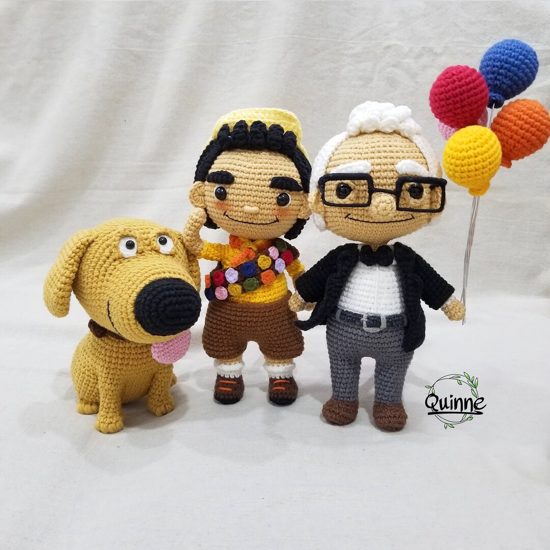 Carl - Russel - Dug Crochet Pattern - Collection Amigurumi Pattern ...