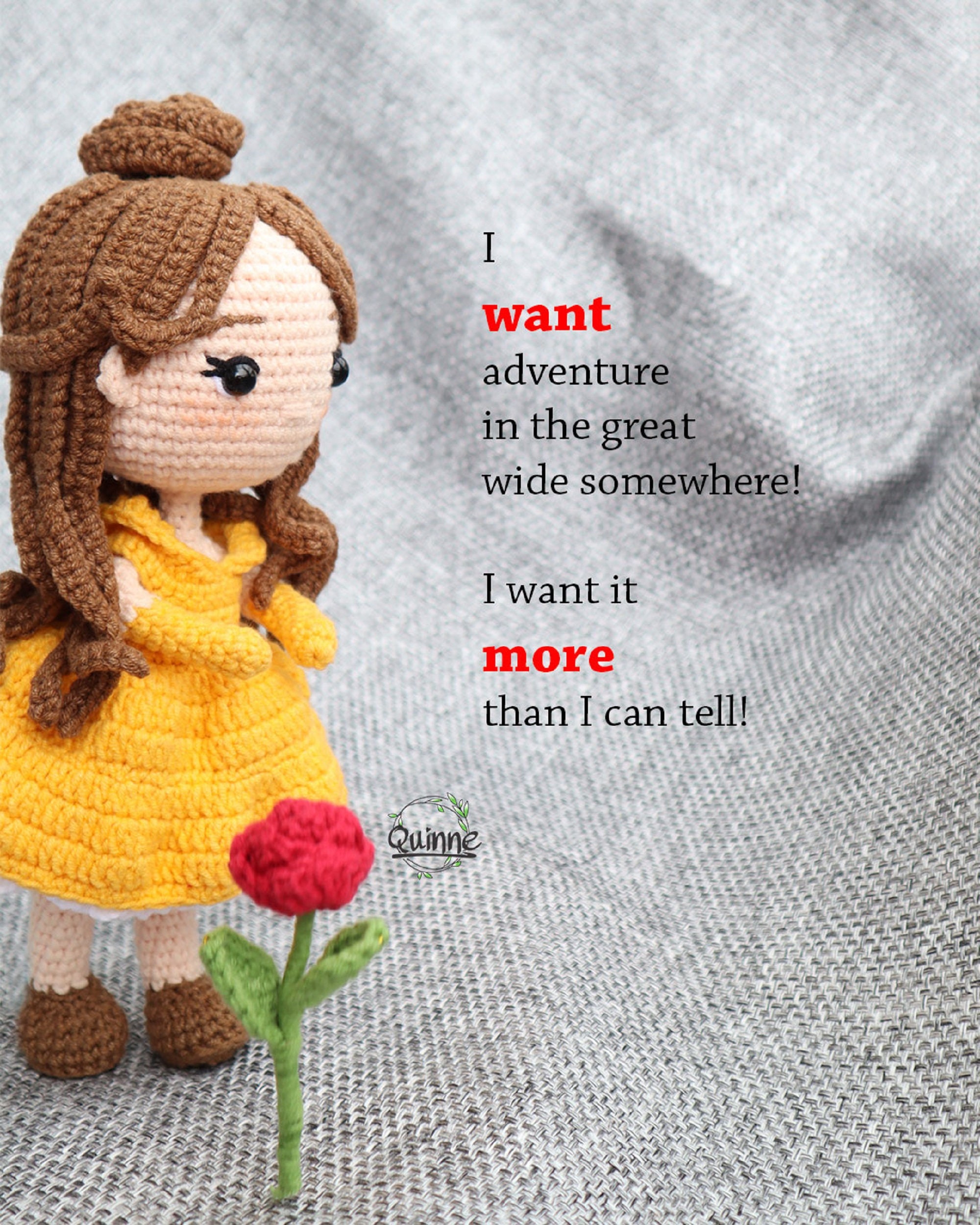 Bella Crochet Pattern / Beauty Amigurumi Pattern/ Princess | Etsy