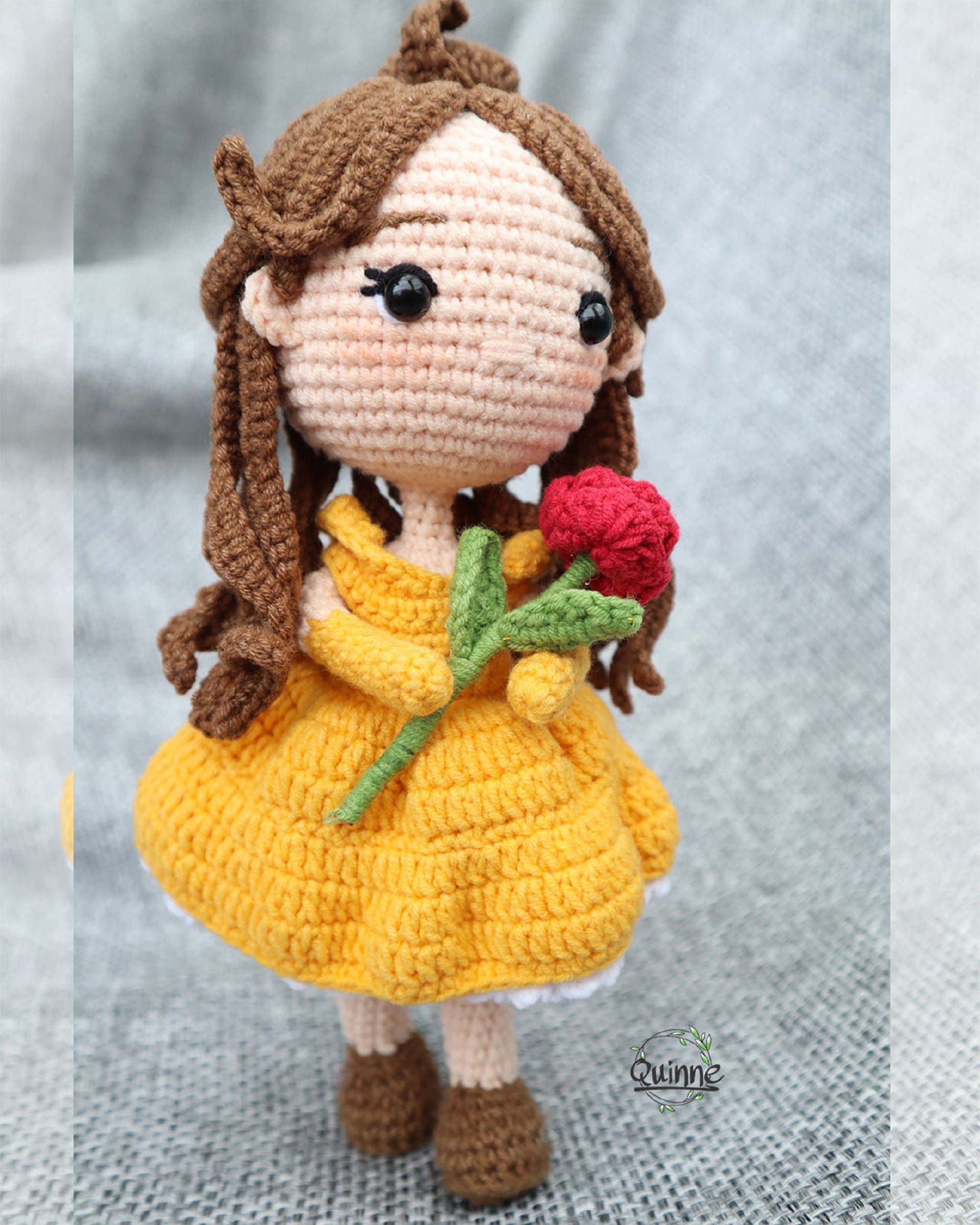 Bella Crochet Pattern / Beauty Amigurumi Pattern/ Princess | Etsy