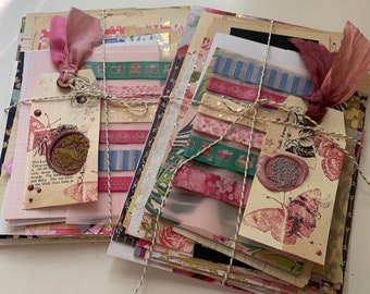 Junk Journal Kit, Ephemera Kit, Scrap Papers - Etsy