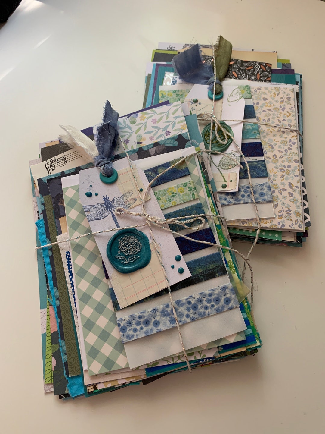 Junk Journal Kit, Ephemera Kit, Scrap Papers - Etsy