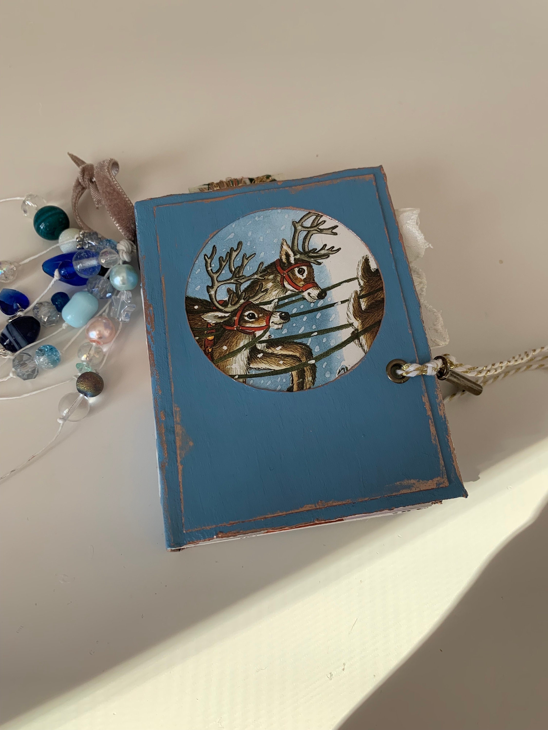 Christmas Ornament Journal, Hardcover Journal - Etsy