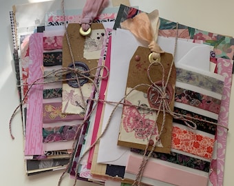 Junk Journal Kit, Ephemera Kit, Scrap Papers - Etsy