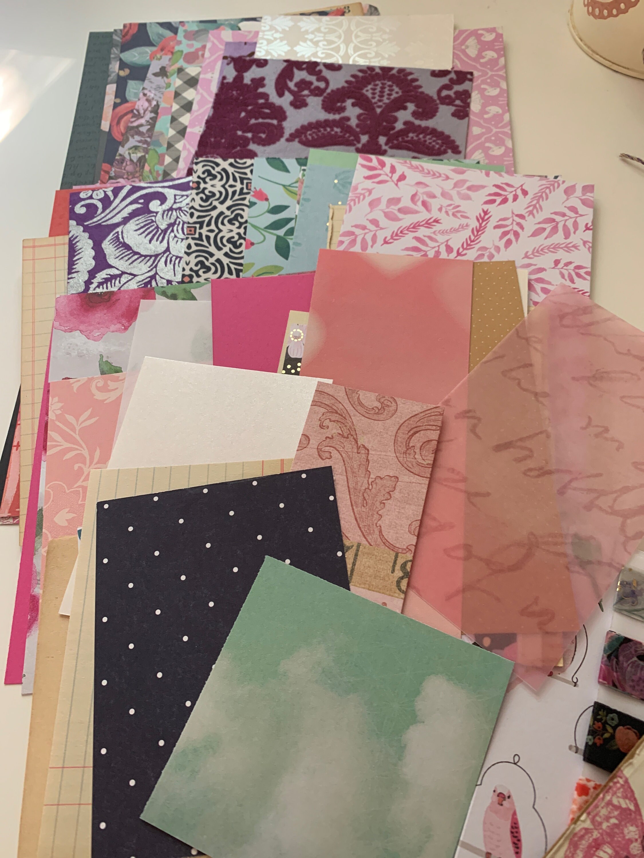 Junk Journal Kit, Ephemera Kit, Scrap Papers - Etsy