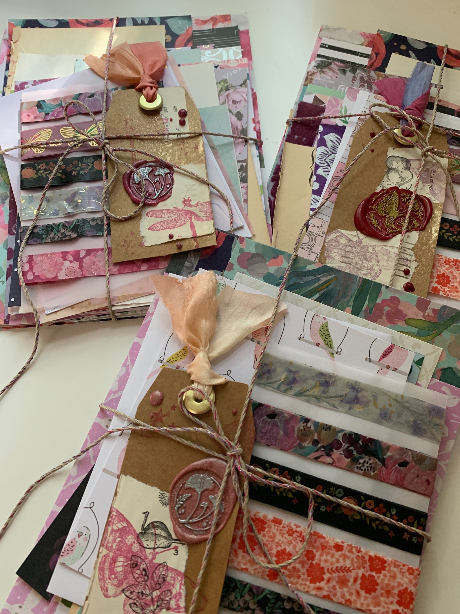 Junk Journal Kit, Ephemera Kit, Scrap Papers - Etsy