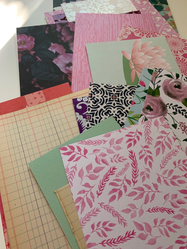 Junk Journal Kit, Ephemera Kit, Scrap Papers - Etsy