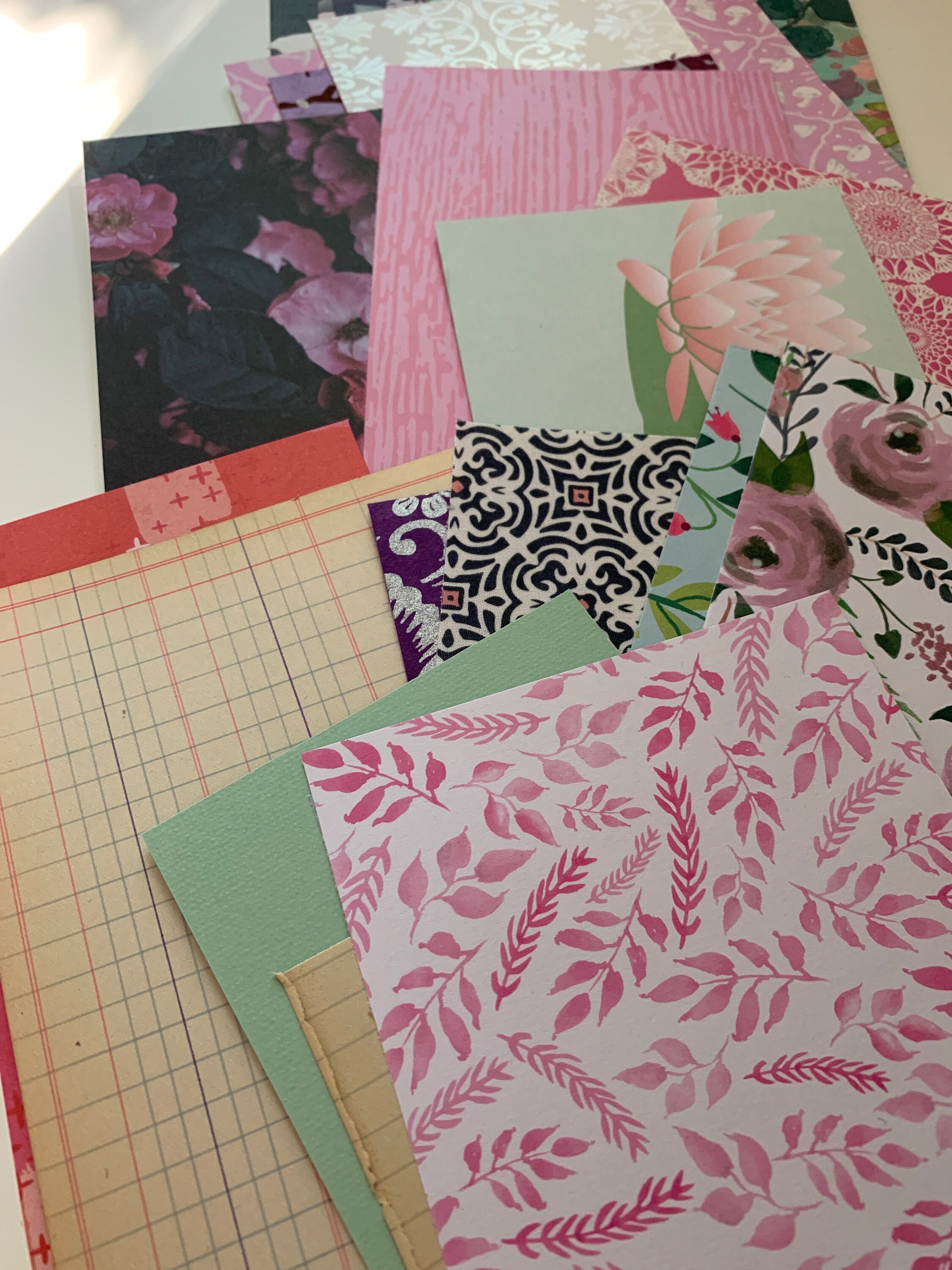 Junk Journal Kit, Ephemera Kit, Scrap Papers - Etsy