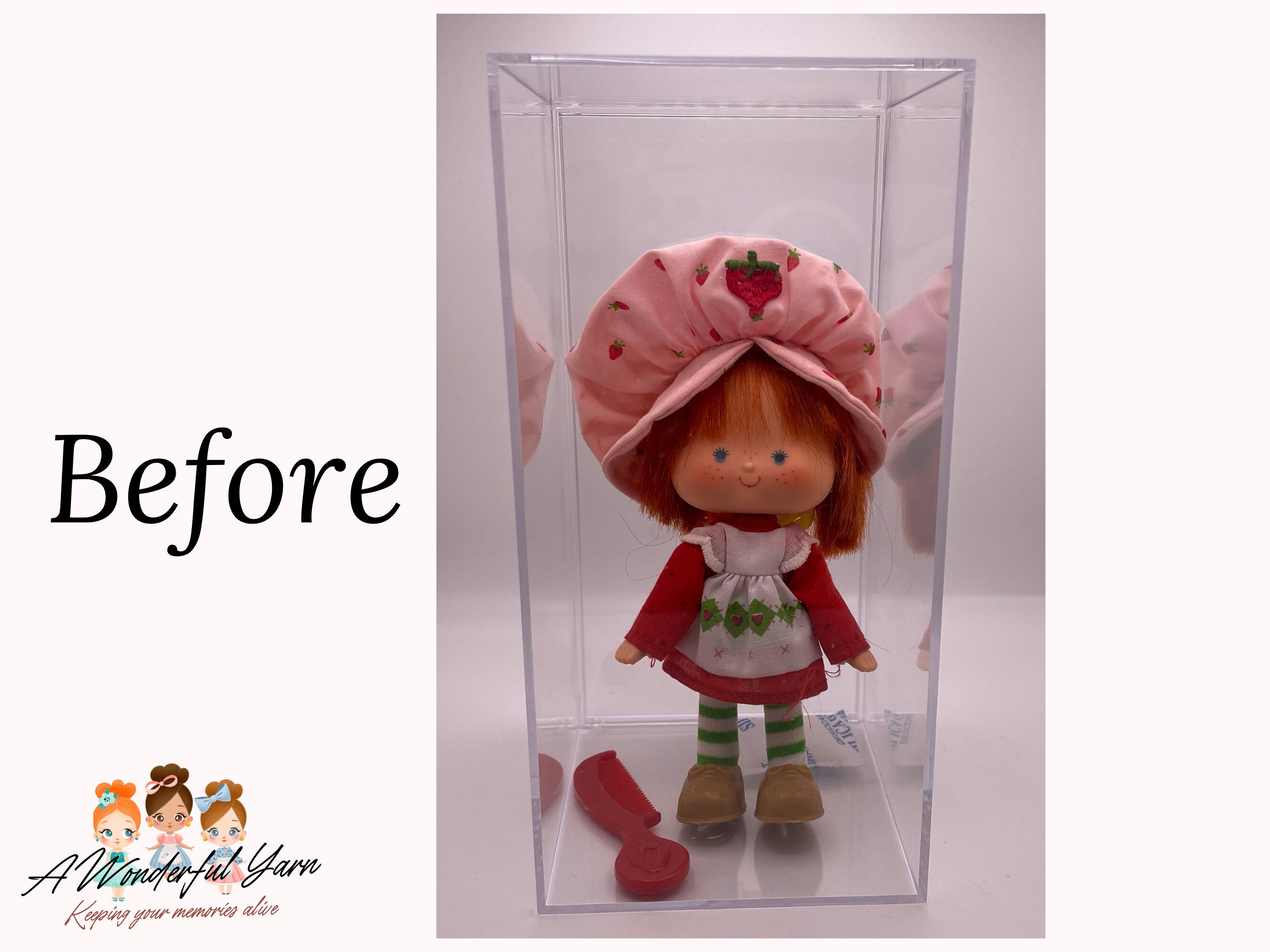 RESTORED Vintage Strawberry Shortcake Doll BANANA TWIRL - Etsy