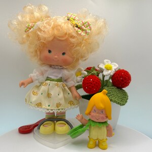 RESTORED Vintage Strawberry Shortcake Doll, Berrykin BANANA TWIRL ...