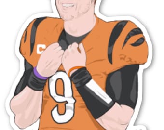 Joe Burrow Decal - Etsy